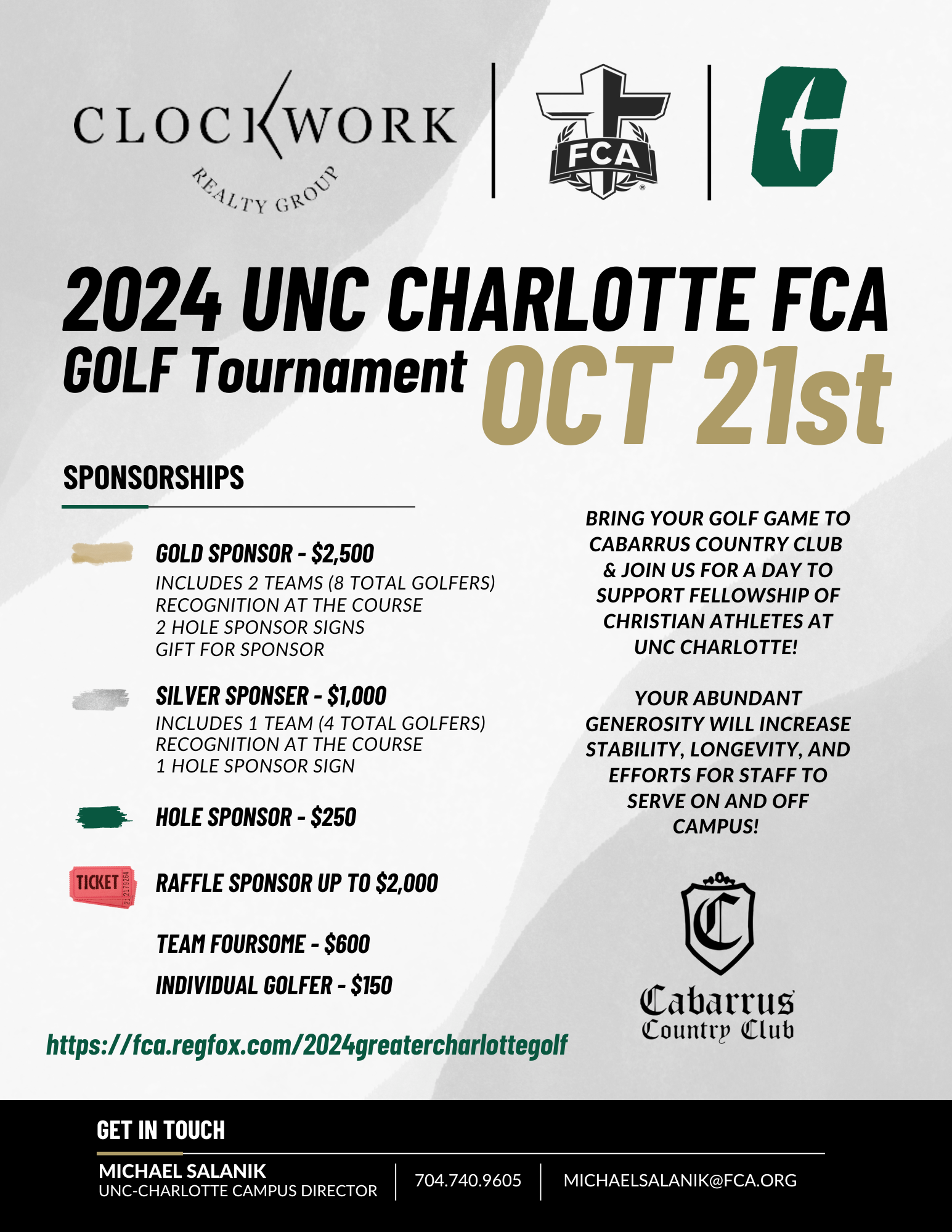 UNC Charlotte FCA
