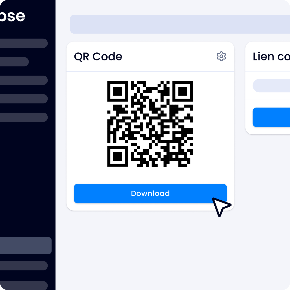 QR code and review generation tracking | Dilypse
