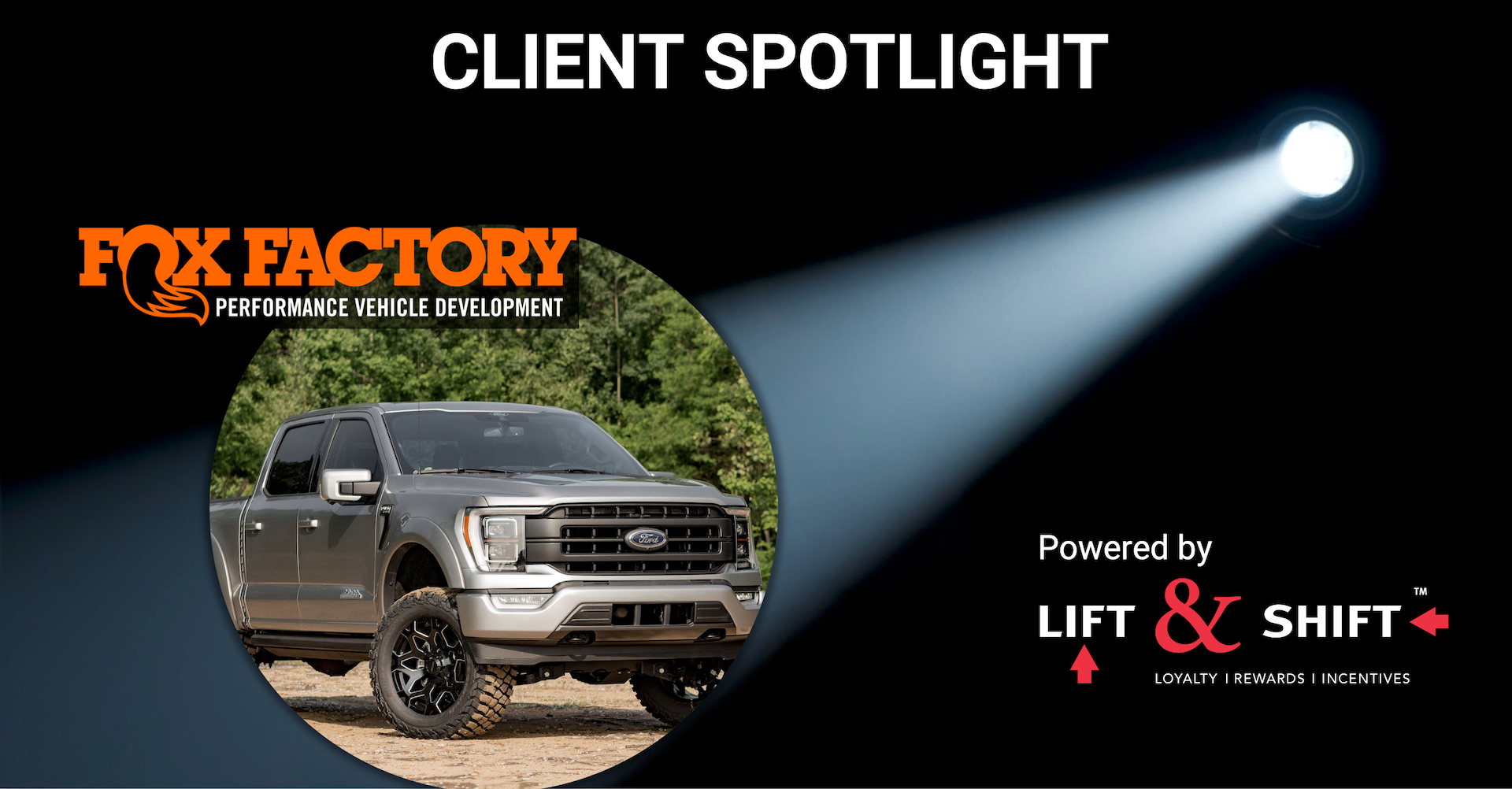 FOX Factory Performance Vehicle Division Partnership | Lift & Shift