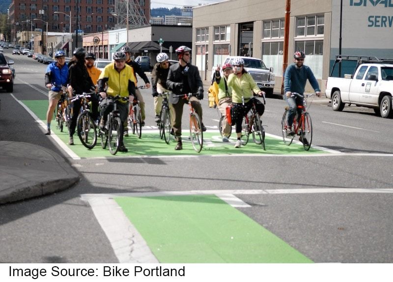 What Is Bike Box at Intersections & How Should Cyclists Use Them?