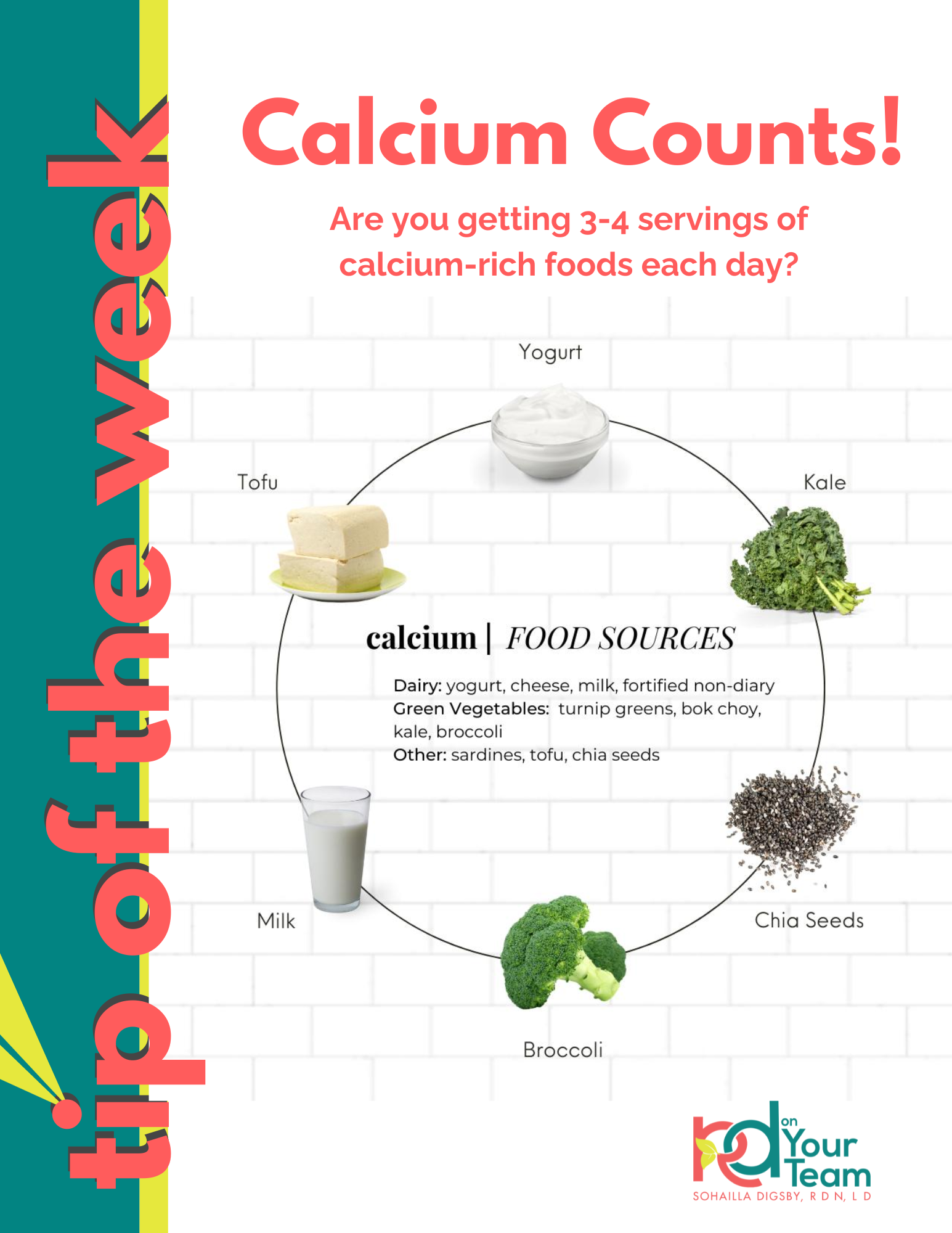 Tip of the Week - Calcium Counts