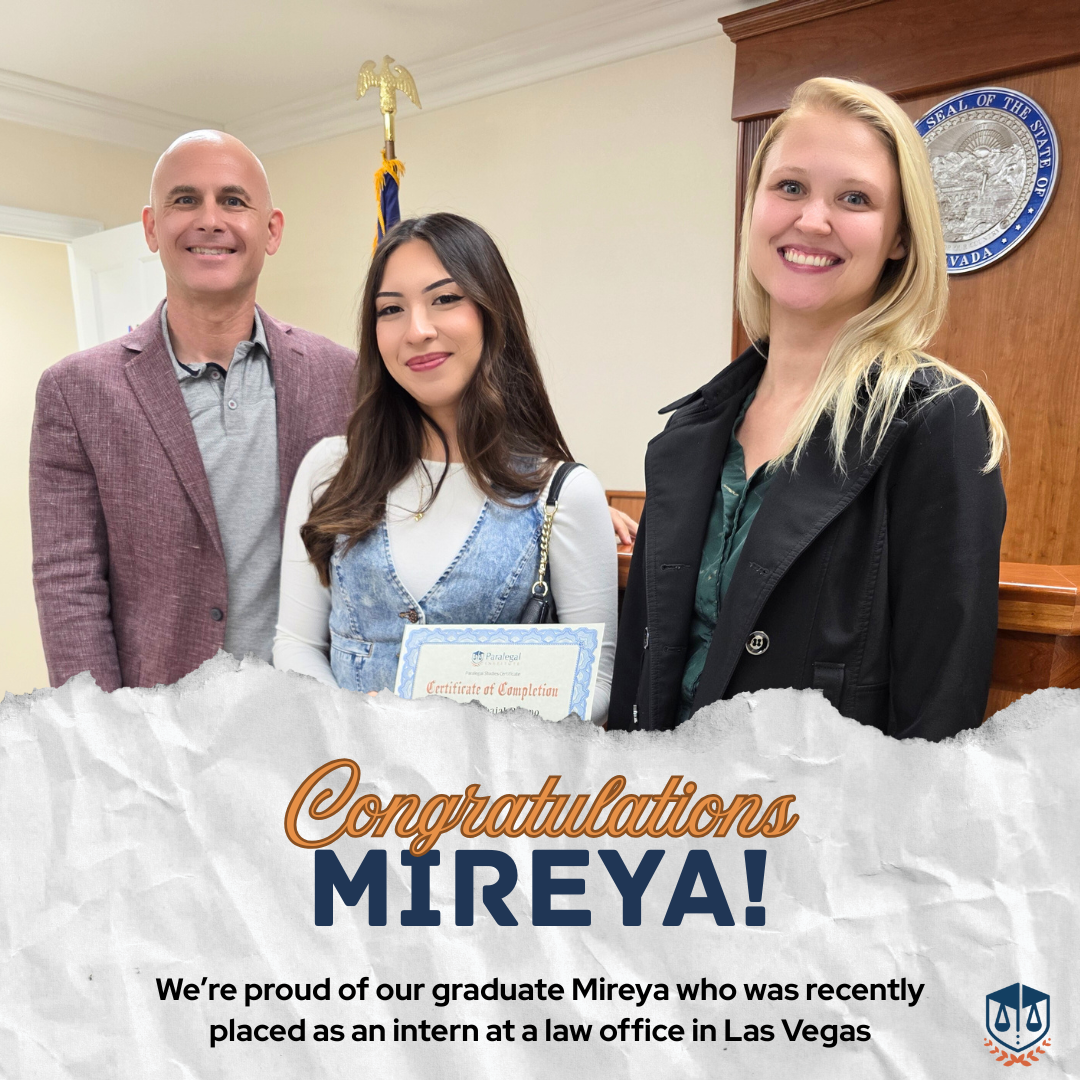 Paralegal Certificate Las Vegas | Paralegal Institute
