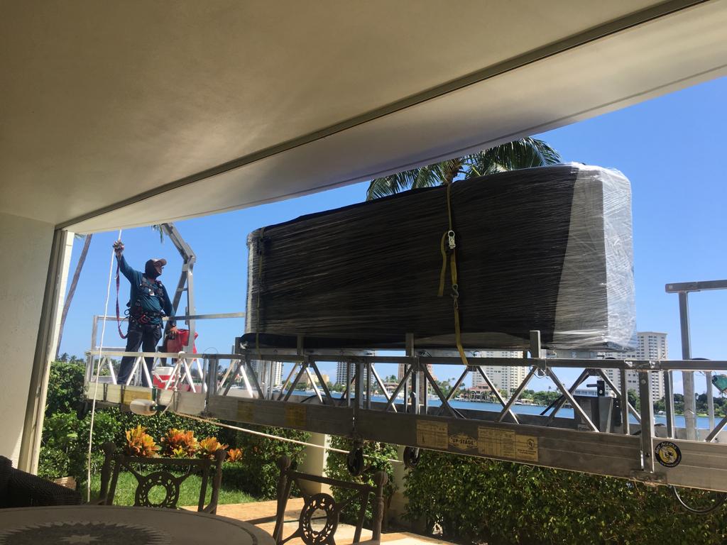 Swing Stage Scaffolding | Boca Raton, FL | Sky-Hi Swing Stage Rentals ...