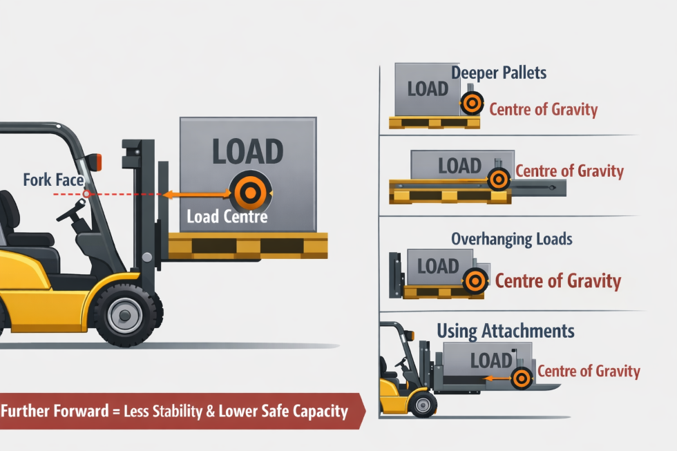 Load Centre vs Load Weight: Why 1,500kg Becomes Unsafe at 800mm