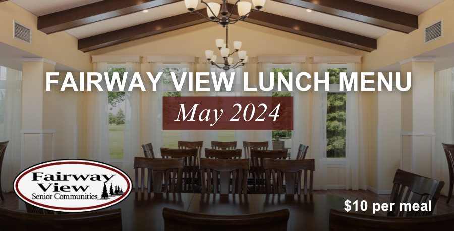 FWV Lunch Menu - May 2024