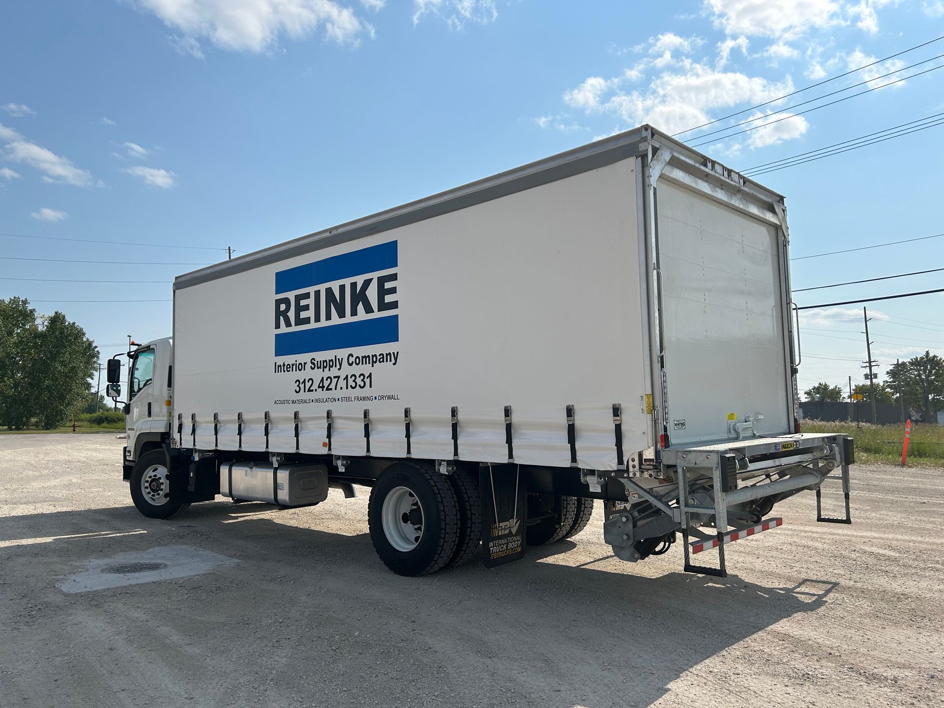 Curtain Sider Truck Bodies | International Truck Bodies