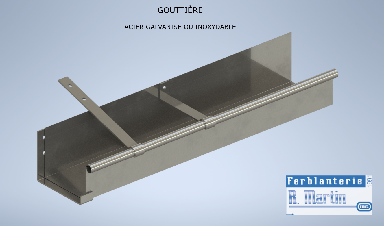Gouttières et descentes | Ferblanterie R. Martin