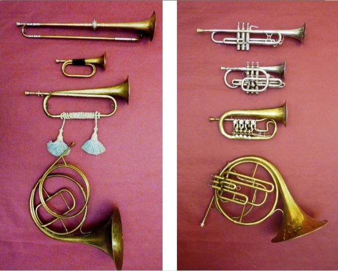 Koperen blaasinstrumenten | Museum Vosbergen