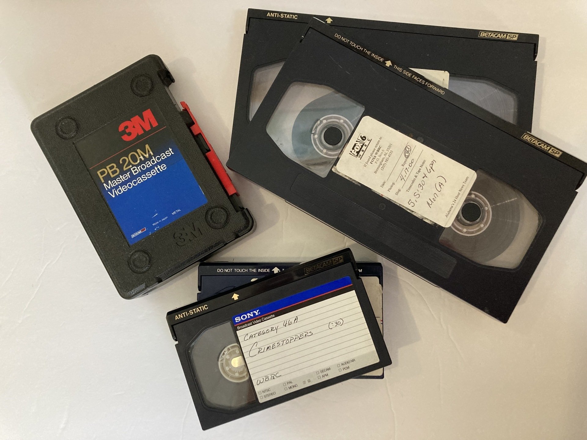 Video Tape to Digital conversion service, all formats, VHS, Betamax ...