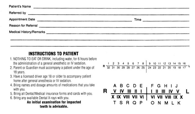 Referral Slip