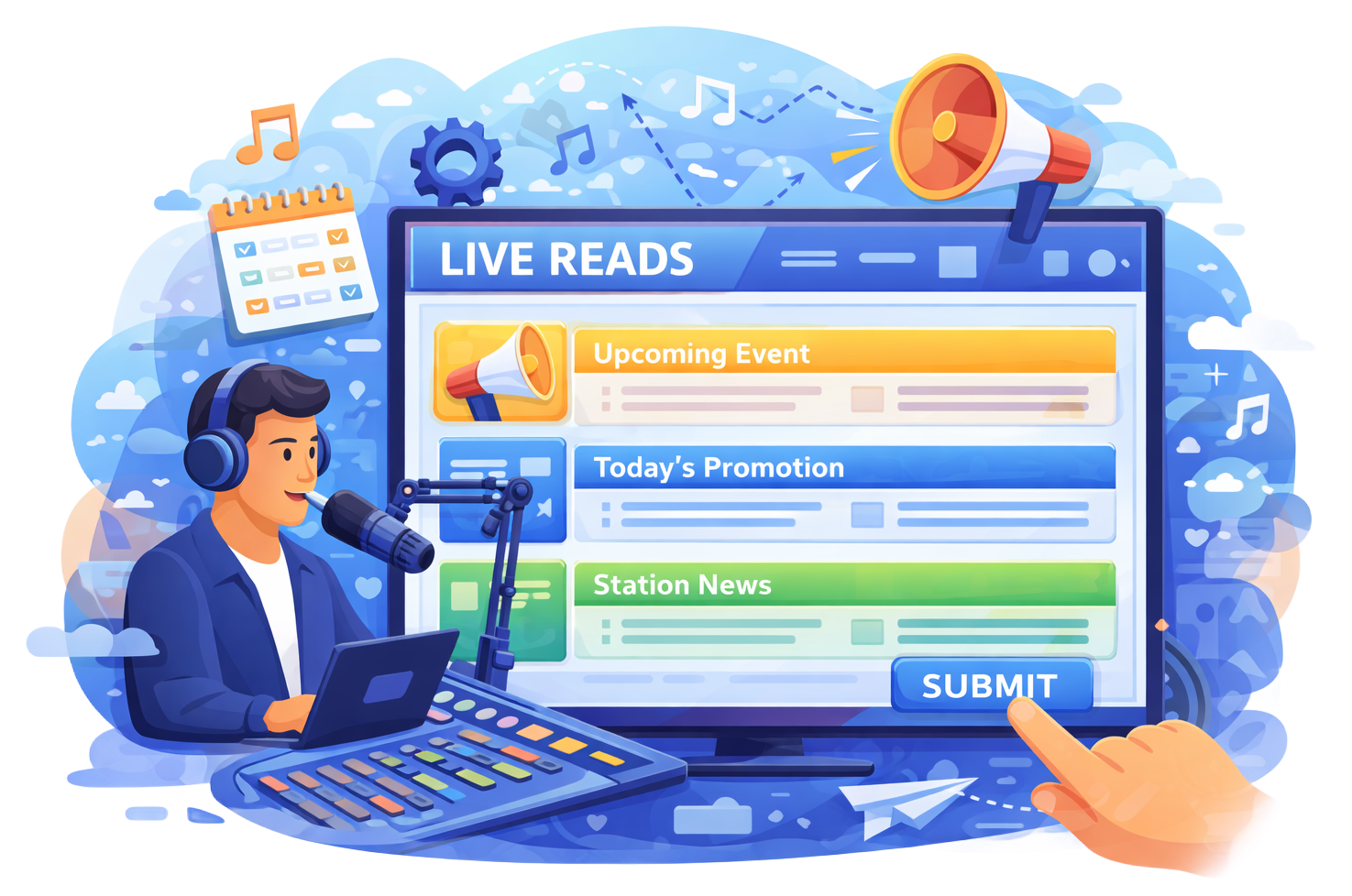 Radio Station Management Tool Radio Prep
