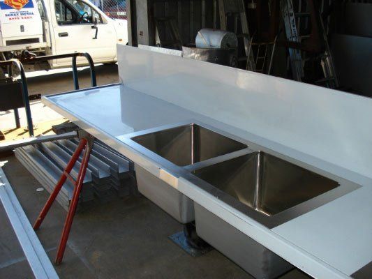Kitchen Benchtops in Townsville | Dalrymple Sheet Metal
