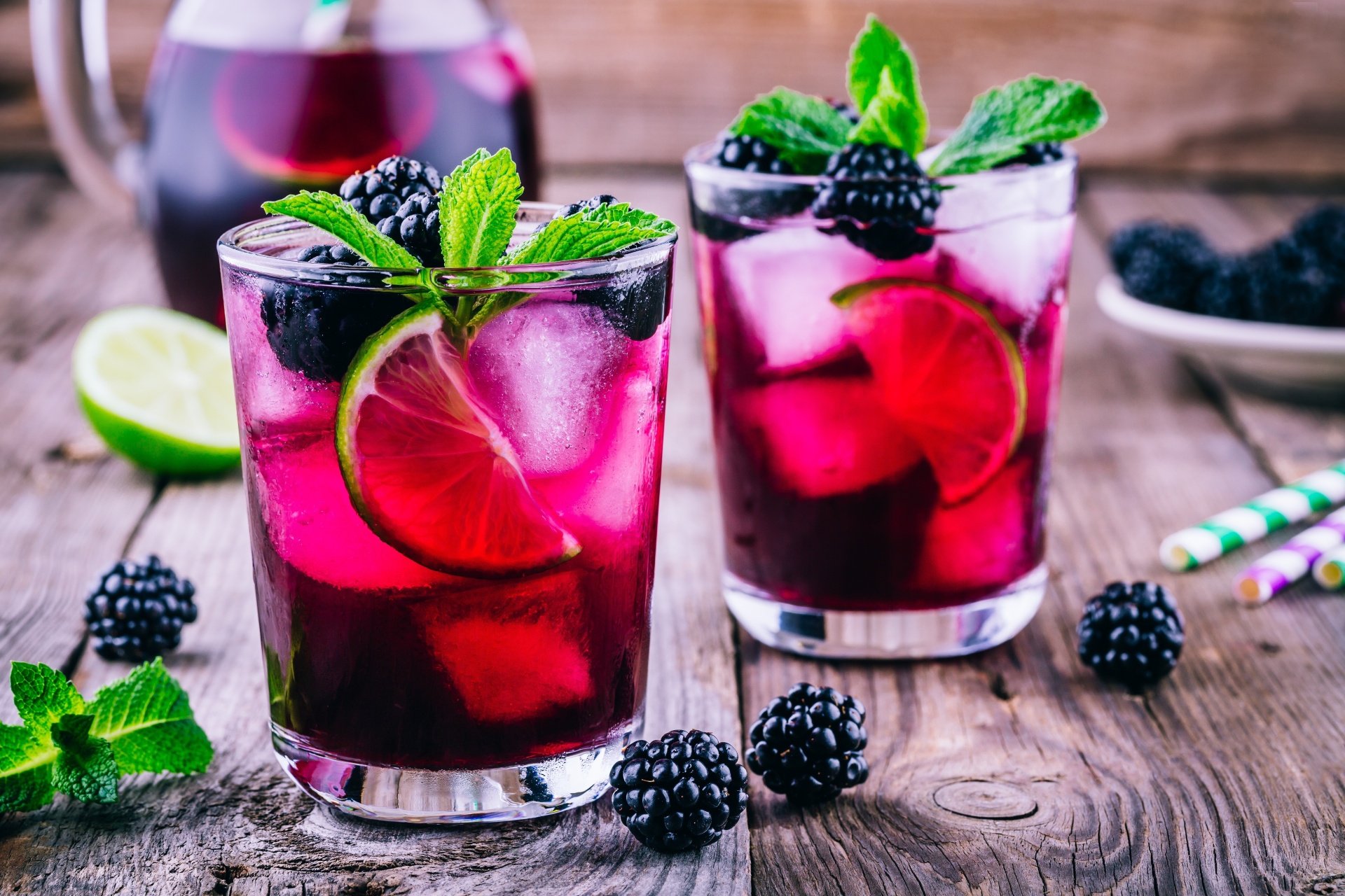 Sparkling Blackberry Smash