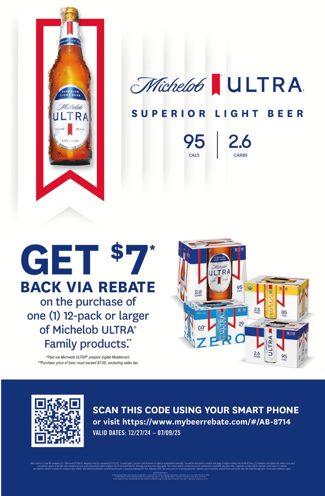 Michelob ULTRA - Superior Light Beer