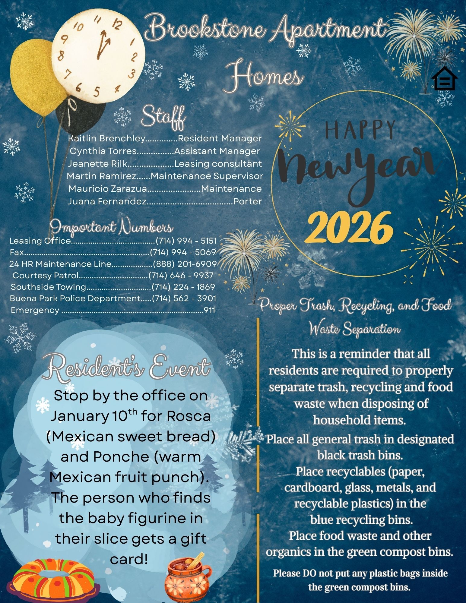 Resident Newsletter - January