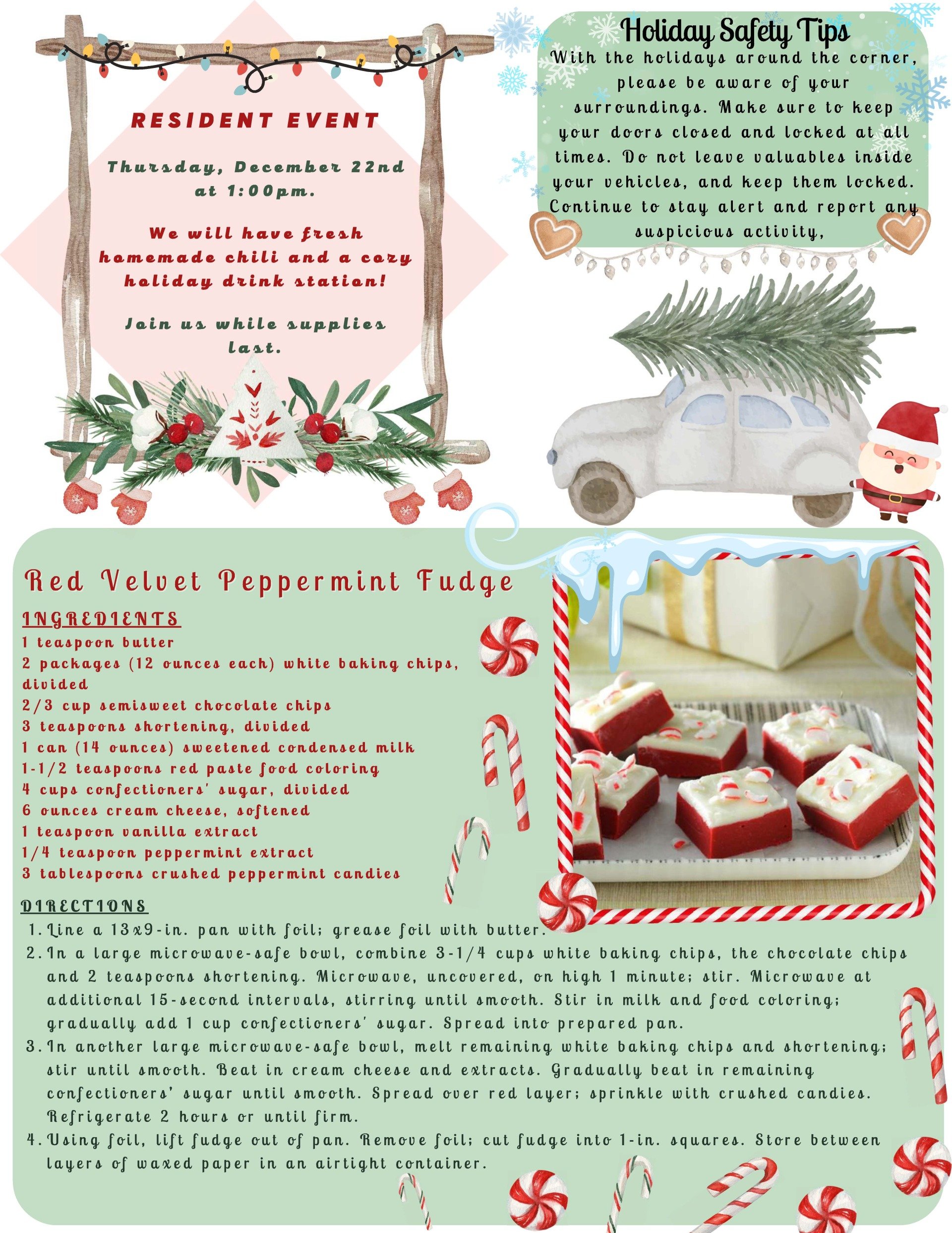 Resident Newsletter - December