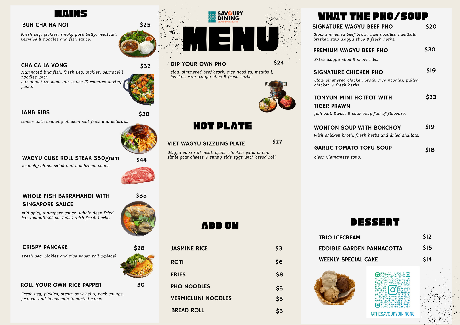 Vietnamese Restaurant & Bar | The Savoury Dining North Strathfield ...