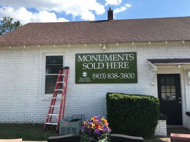 Custom Monument Work, Texarkana, TX, Hillcrest Monument Co.