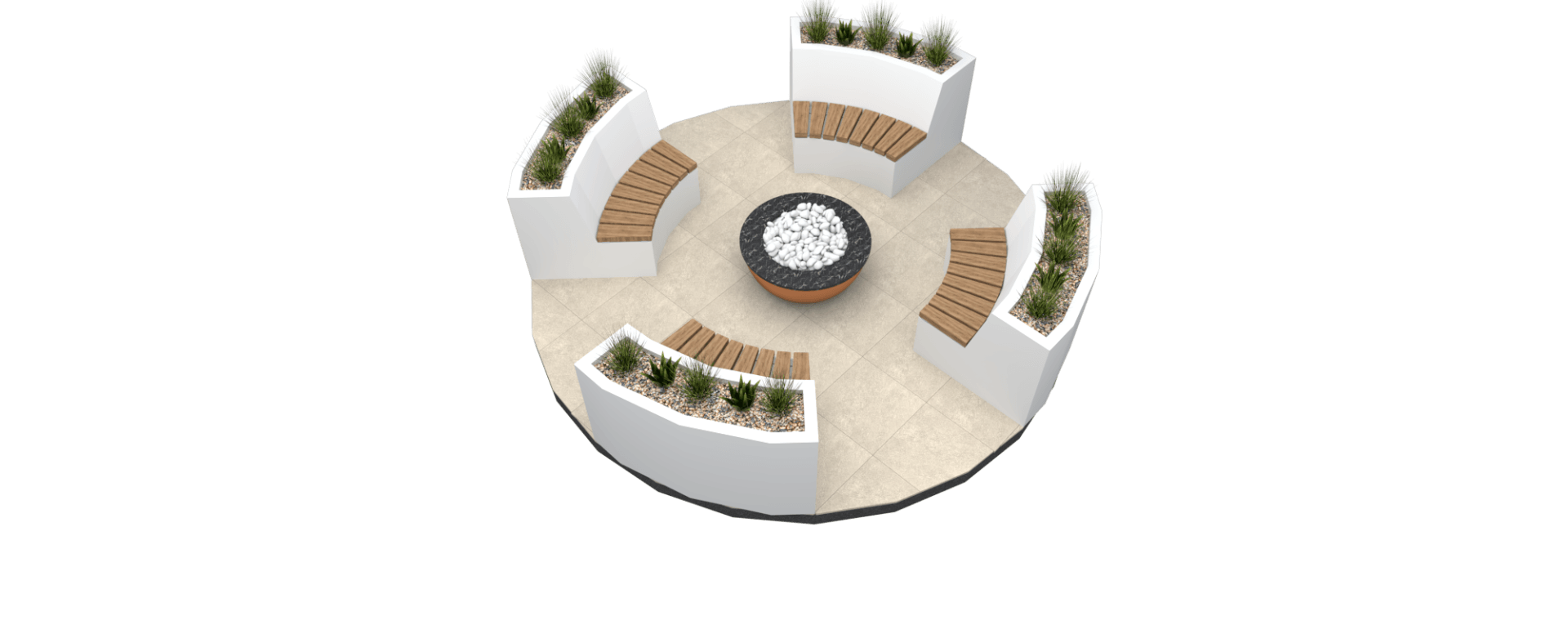 Uni-qa Curved Seating | Bring People Together with Modern Design