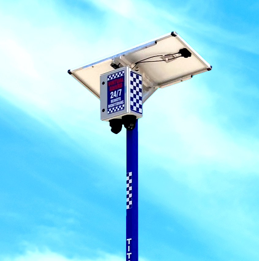 Wireless Solar CCTV Security Cameras - Titan Asset Protection