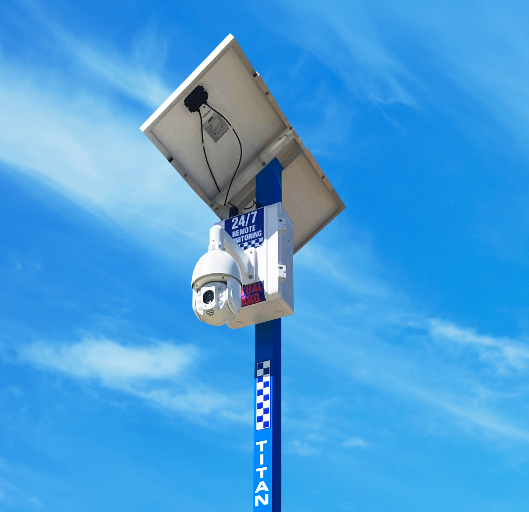 Wireless Solar CCTV Security Cameras - Titan Asset Protection