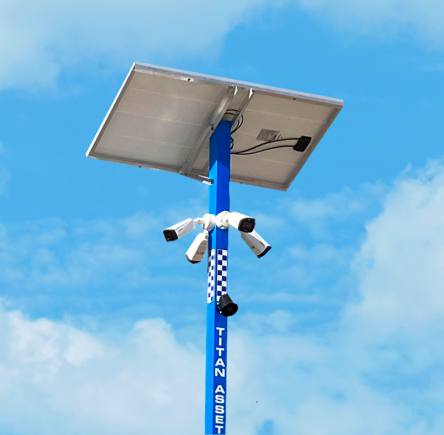 Wireless Solar CCTV Security Cameras - Titan Asset Protection