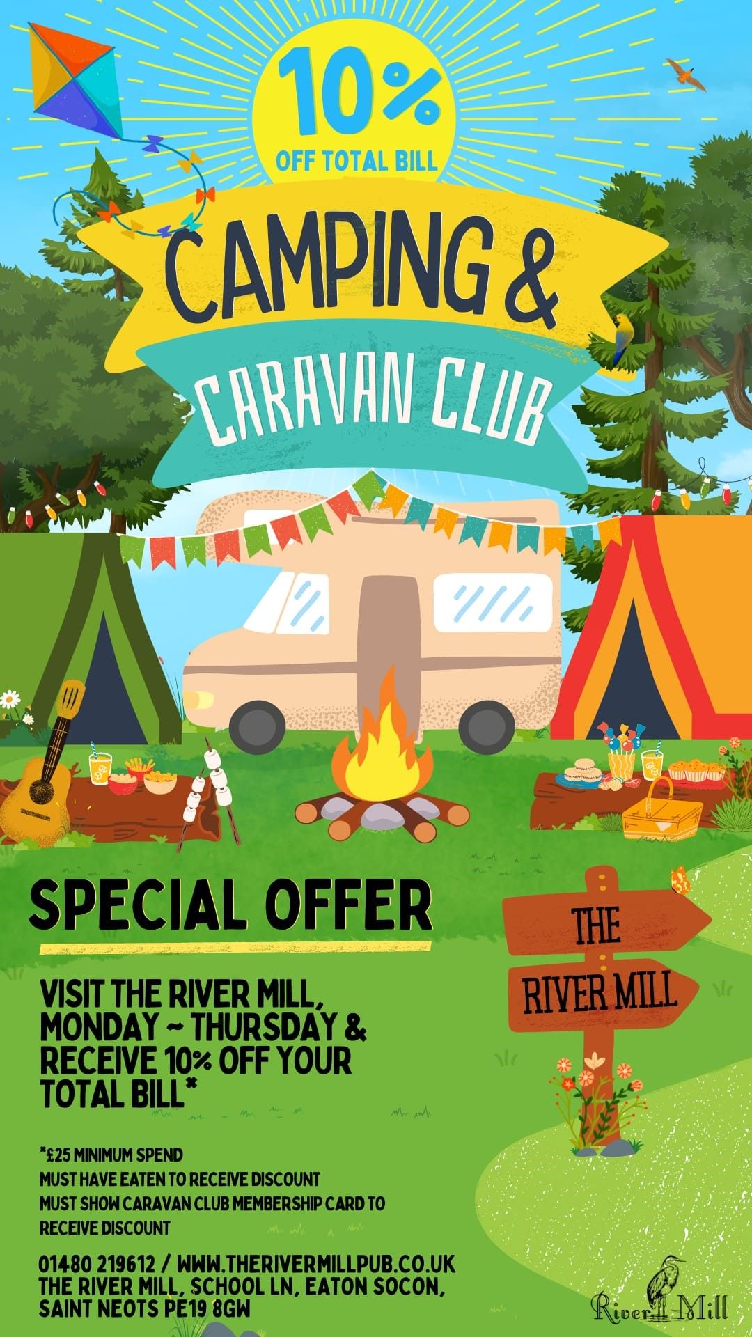 The River Mill - Pub & Restaurant St Neots - Make A Reservation