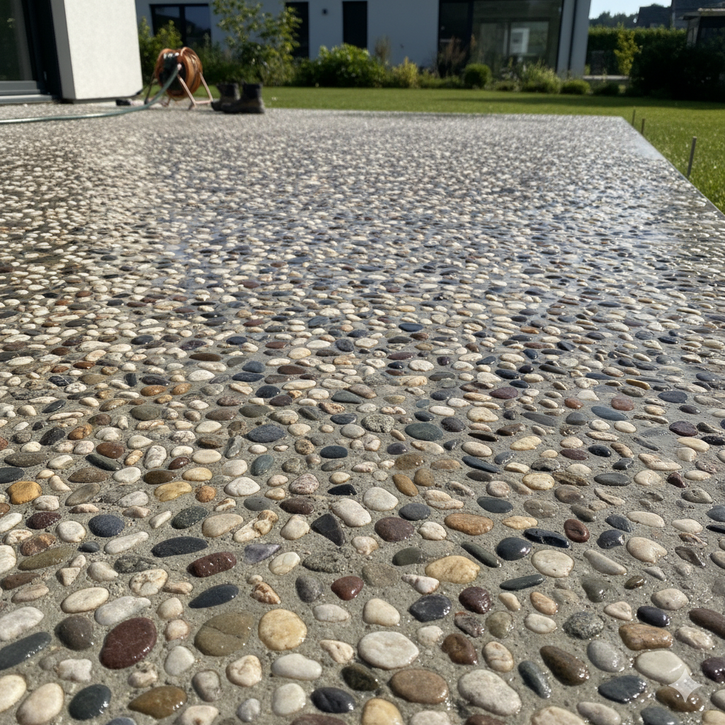 How to Do Exposed Aggregate Concrete Without Costly Mistakes