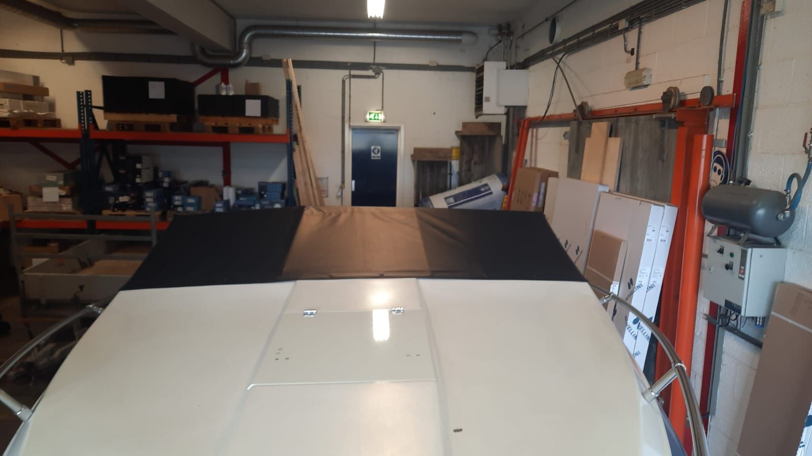 Nieuw afdekzeil speedboot Wellcraft 197 Eclipse