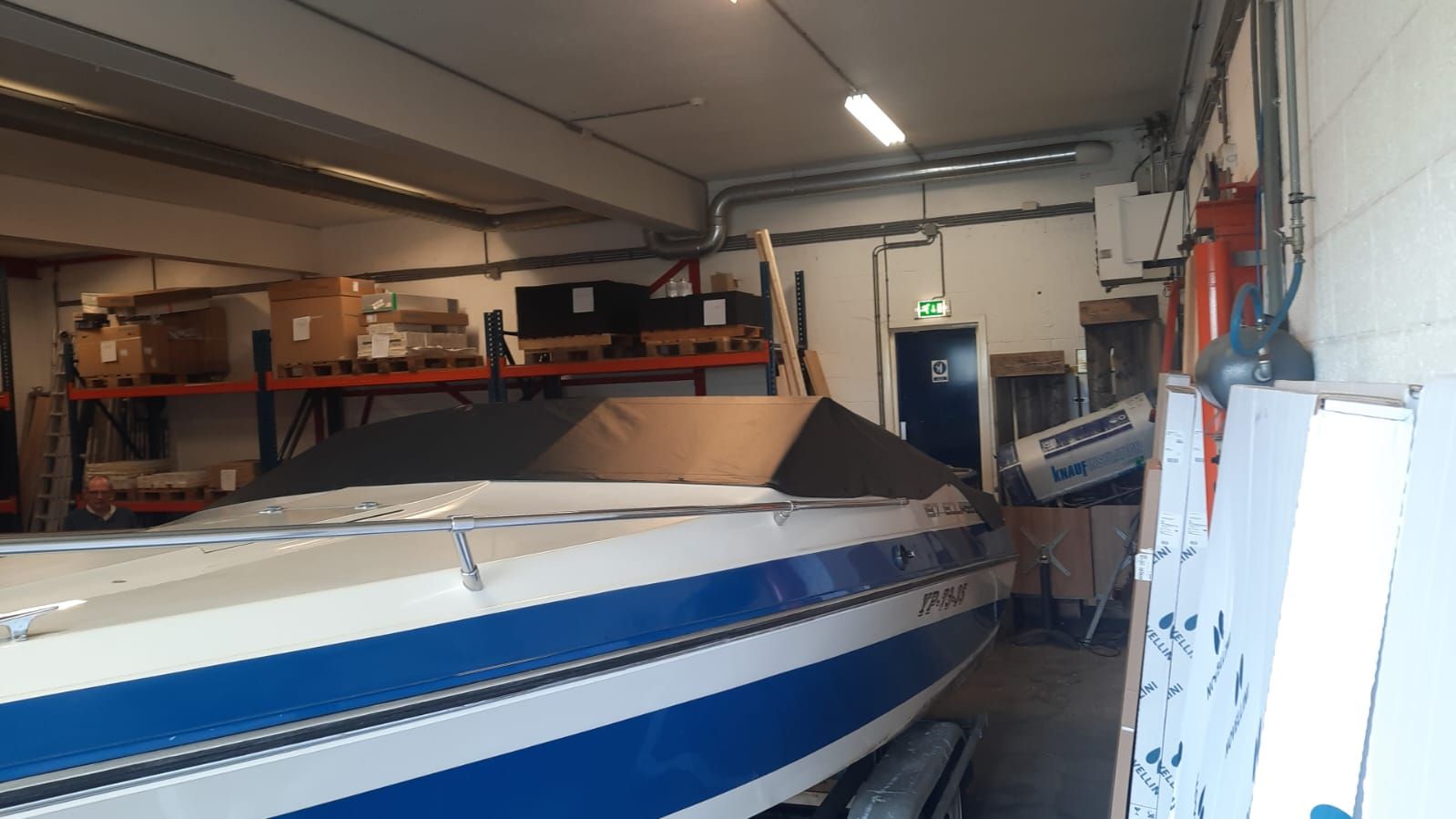 Nieuw afdekzeil speedboot Wellcraft 197 Eclipse