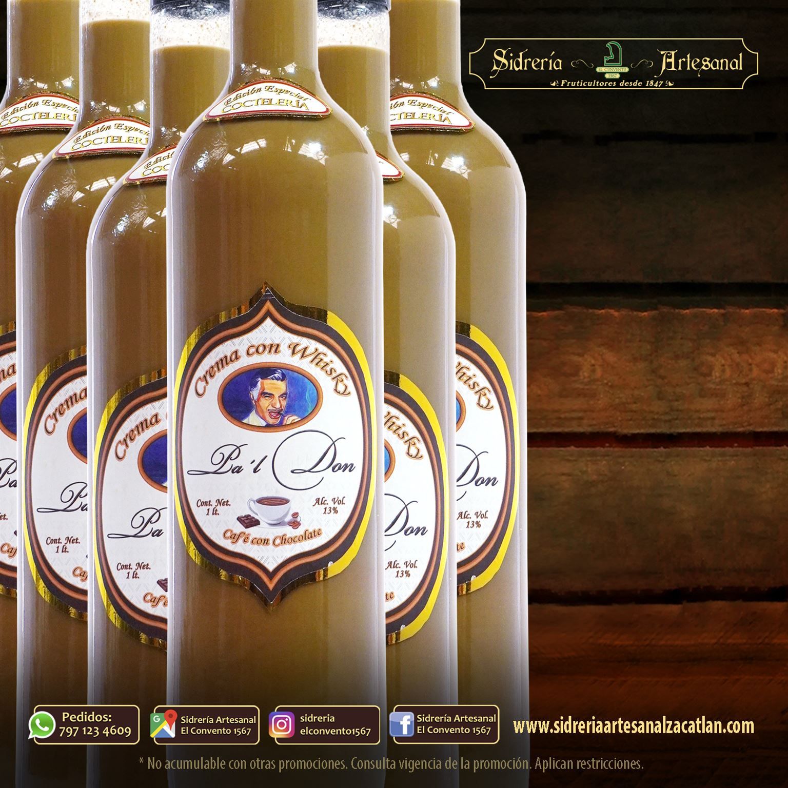 Tienda en línea - SIDRERÍA ARTESANAL EL CONVENTO 1567