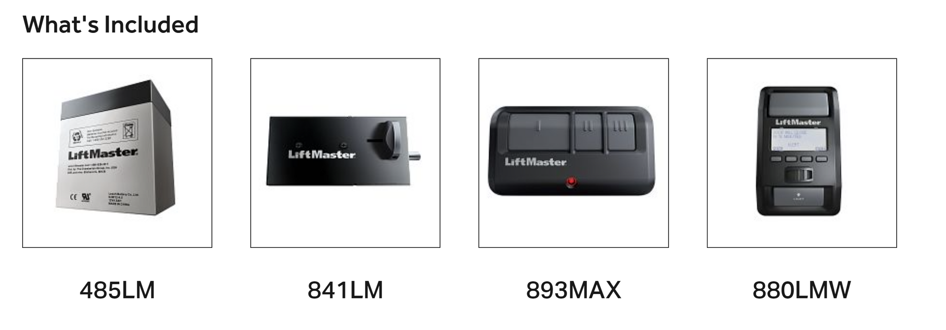 Liftmaster 98032 Ultra Quiet, Wall Mount Opener - Plano Overhead Door