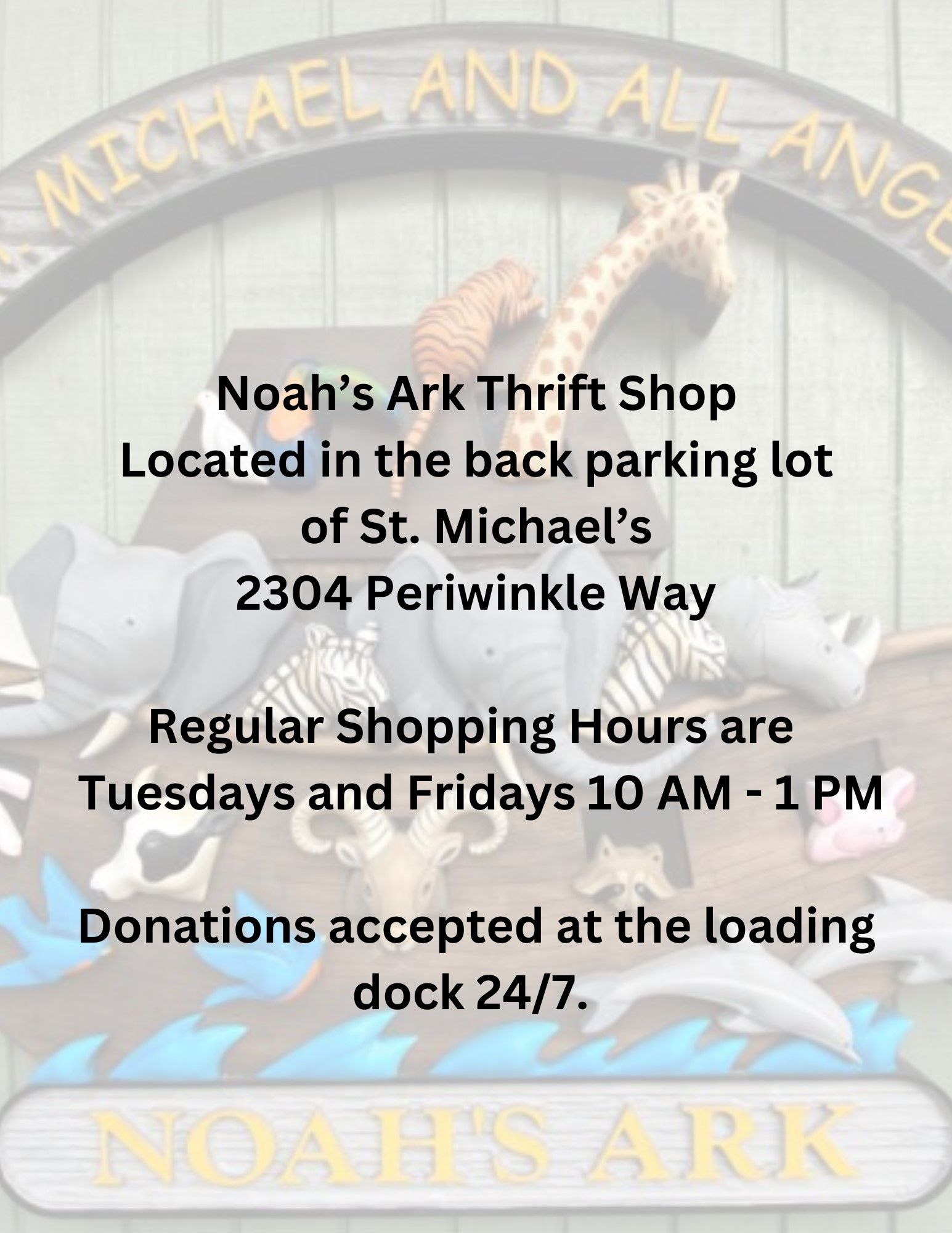 Noah's Ark Thrift Shop