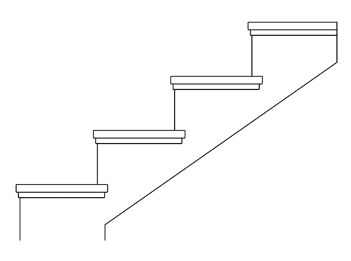 Wooden stair treads, flooring and risers, San Diego CA