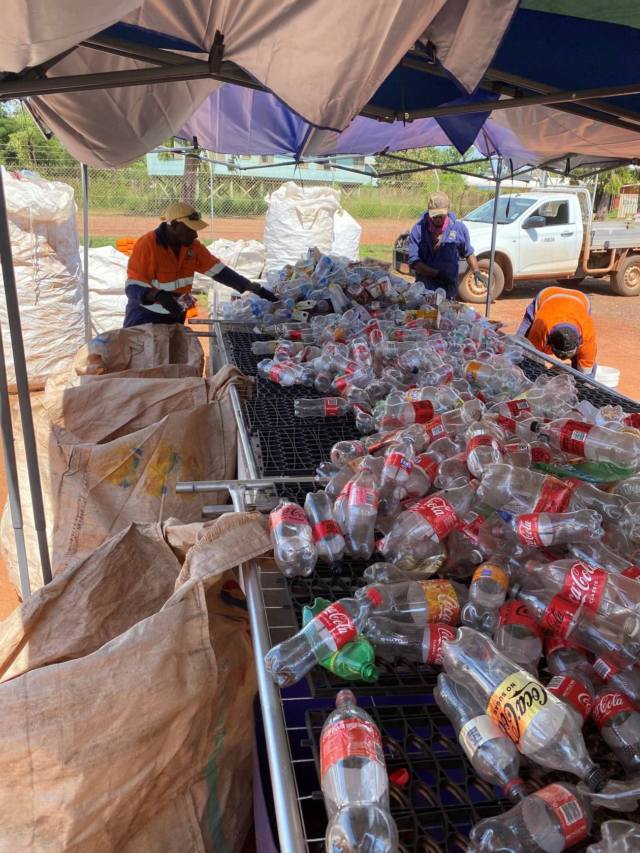 Measuring waste in tonnes and millions in East Arnhem