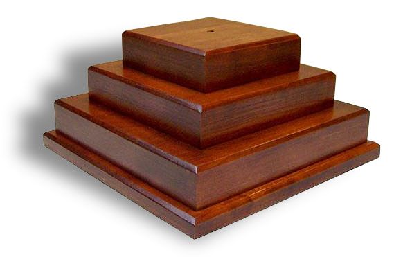 Custom Perpetual Trophy Bases | Hal Woodworking