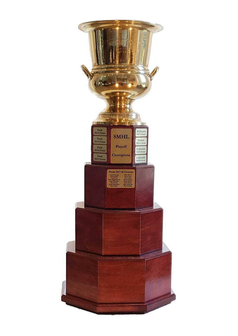 Custom Perpetual Trophy Bases | Hal Woodworking