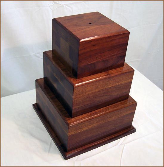 Custom Perpetual Trophy Bases | Hal Woodworking