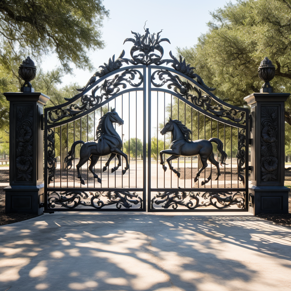 Houston Wrought Iron Gate Company | Custom Design & Installation