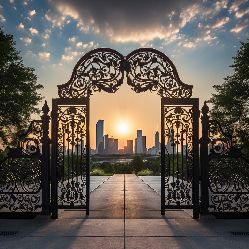 Houston Wrought Iron Gate Company | Custom Design & Installation