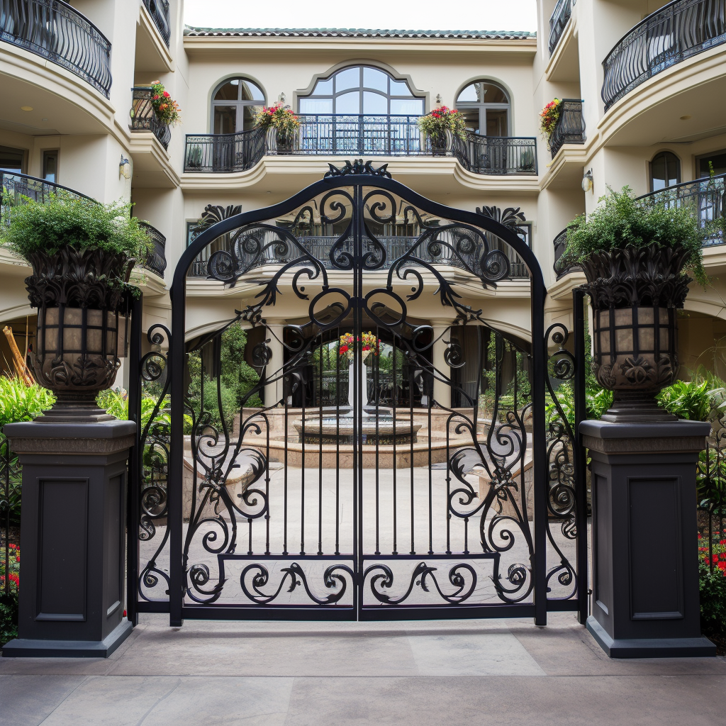 Iron Gate Installation | Houston fence contractors