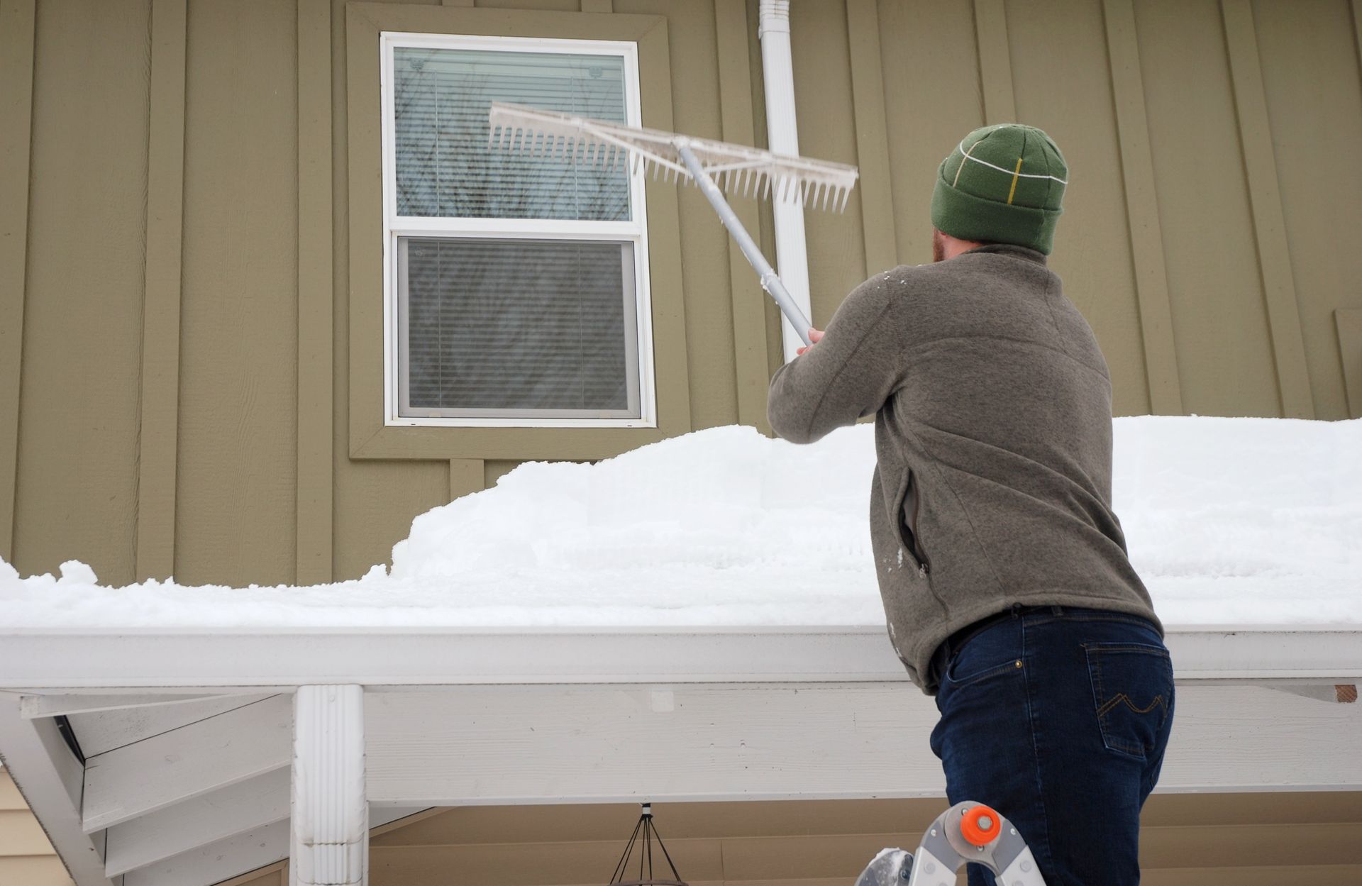 Roof Rake vs. Snow Removal: What’s Safe for Shingles? | Advantage Roofing