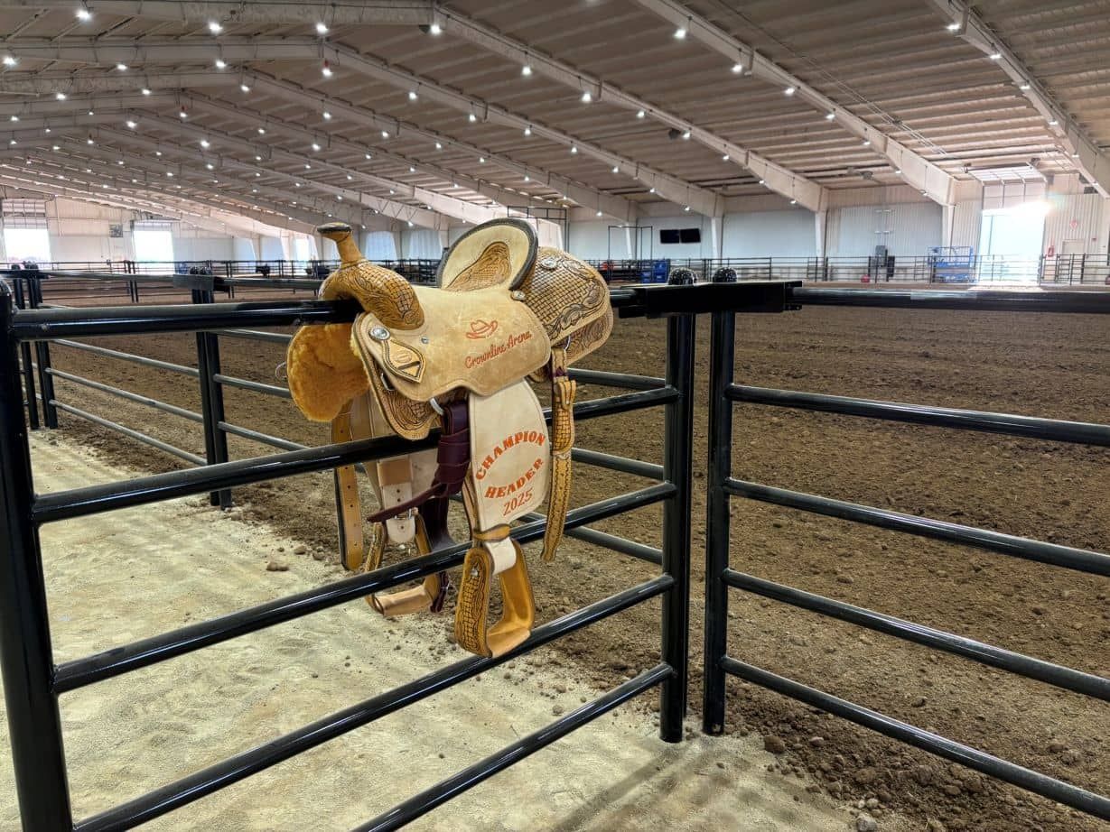 Indoor Roping Arena | Crownline Arena | Perry, OK