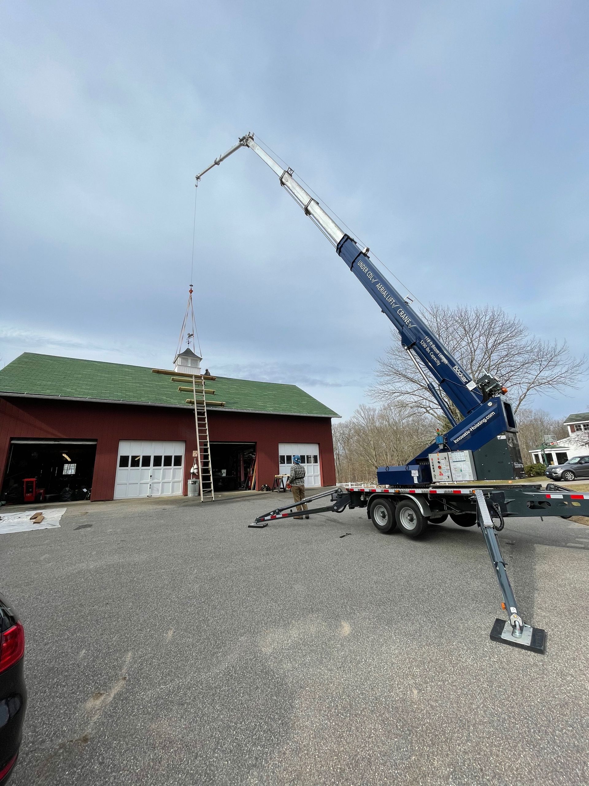 Trailer Crane Photo Gallery | Böcker Cranes in Action | Innovativ Hoisting