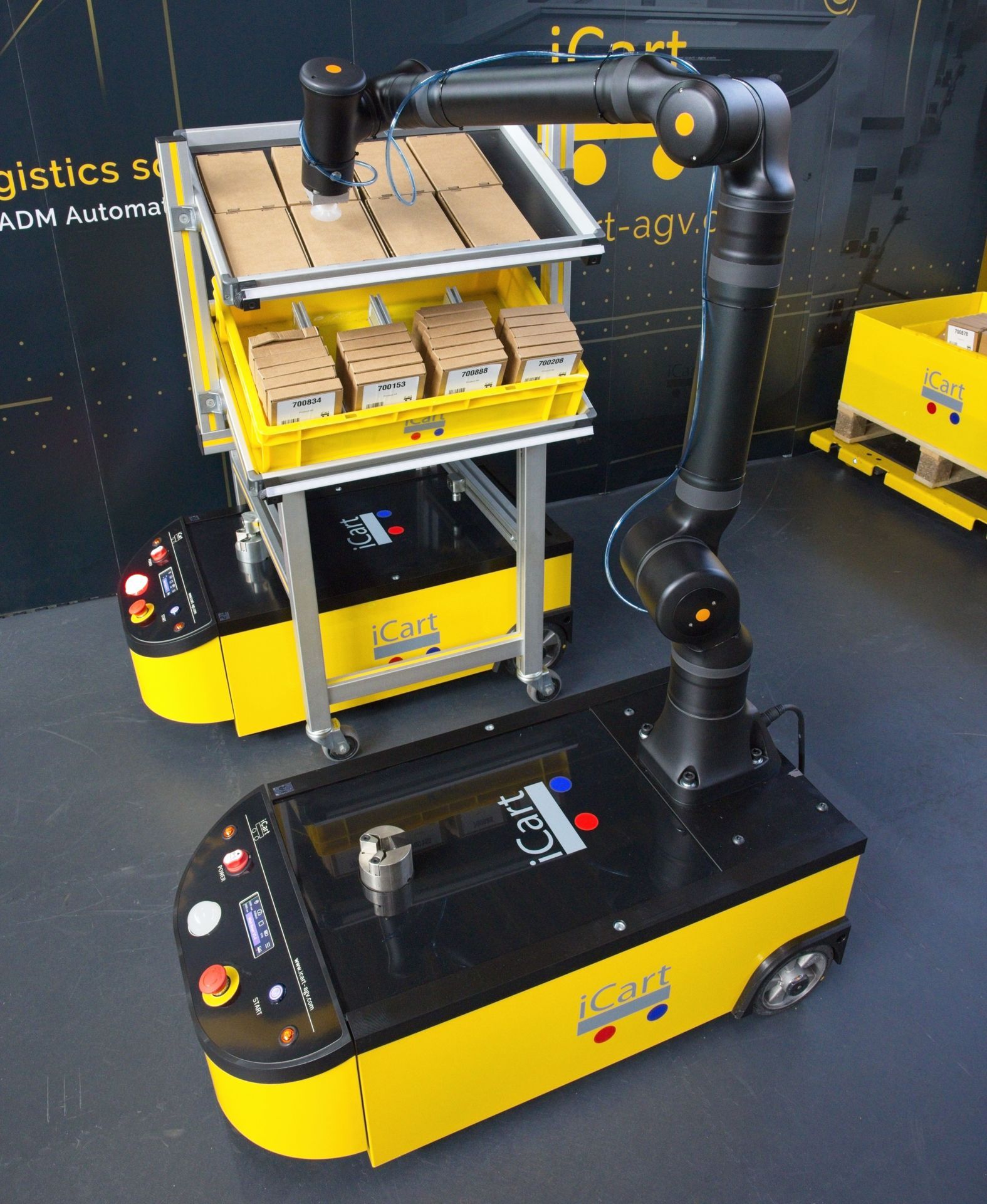 Smart in-house logistics solutions from iCart