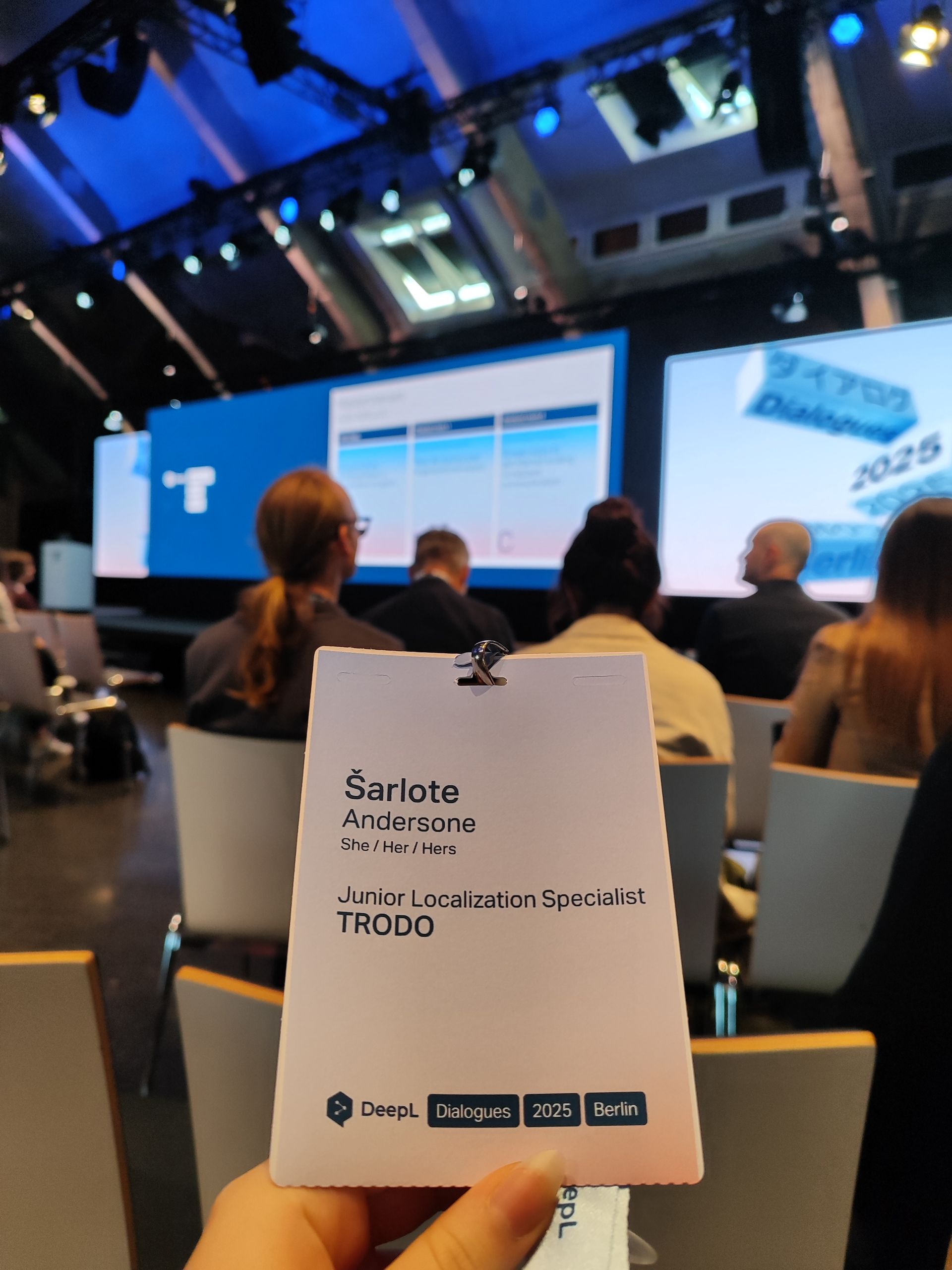 A Translation Programme Student Attends the DeepL Conference in Berlin