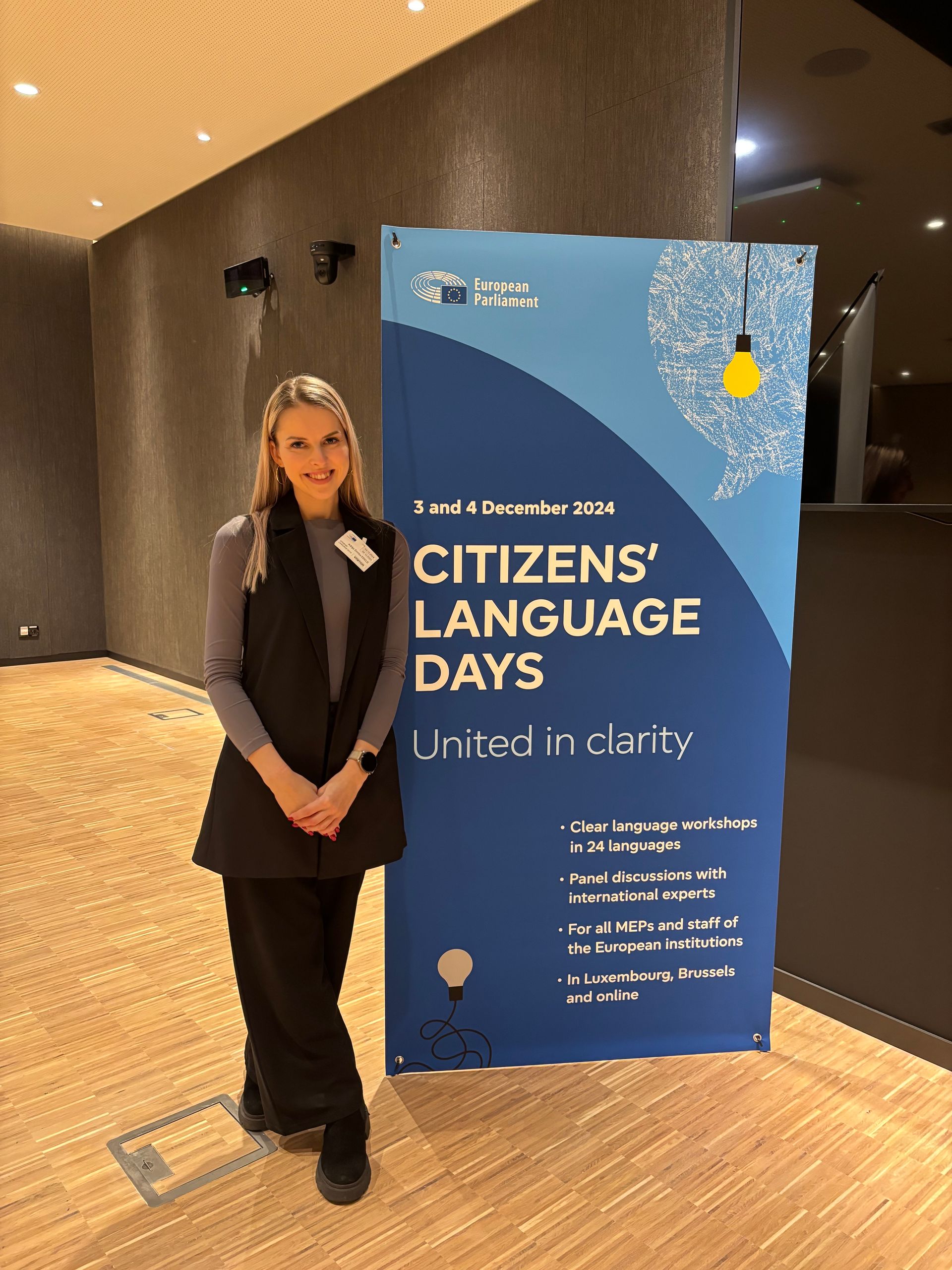 Master's student in Translation Adrija Enrika Ēdele participated in ...