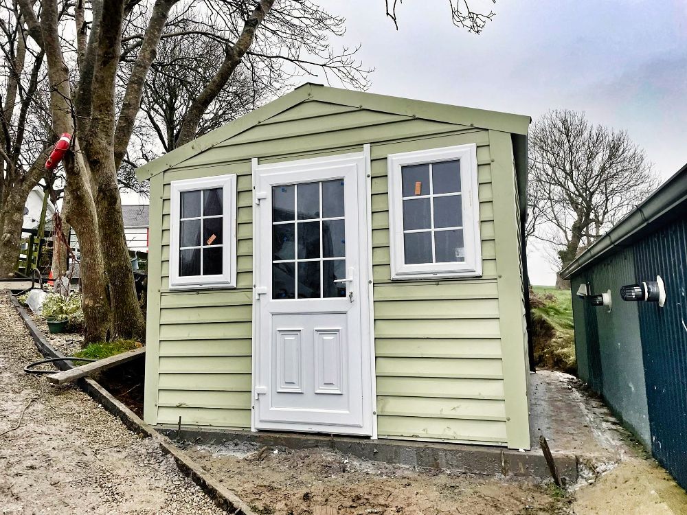 Insulated Steel Sheds Ireland - Insulated Garden Sheds