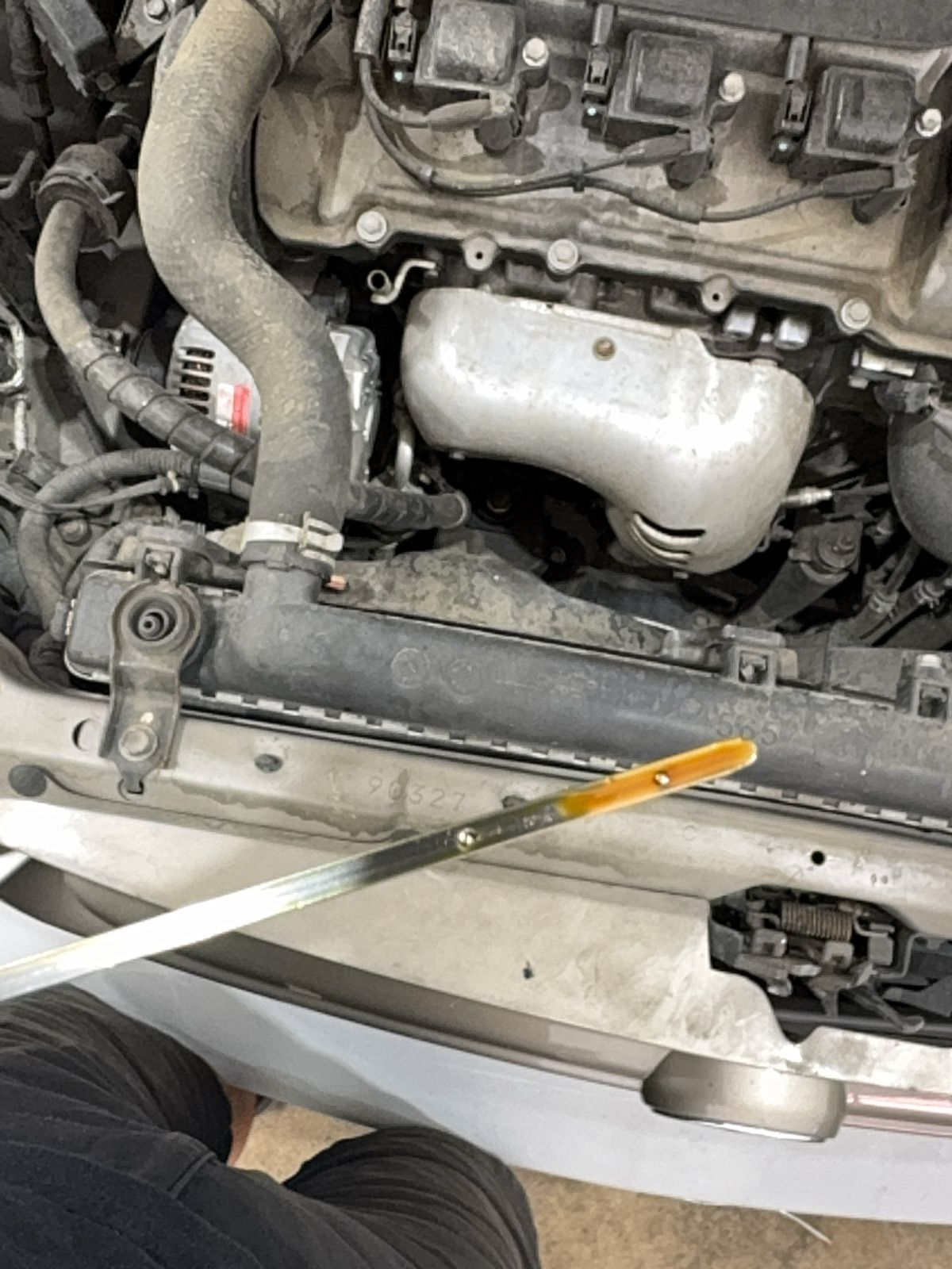 How do I check my engine oil?