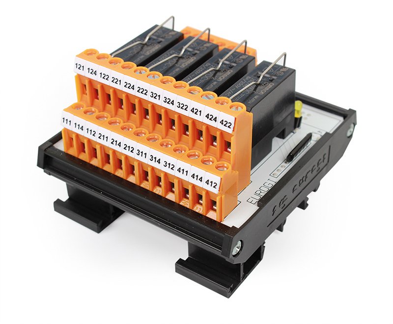 Relay modules, Signal passage modules, Pre-wired cables for PLC & CNC